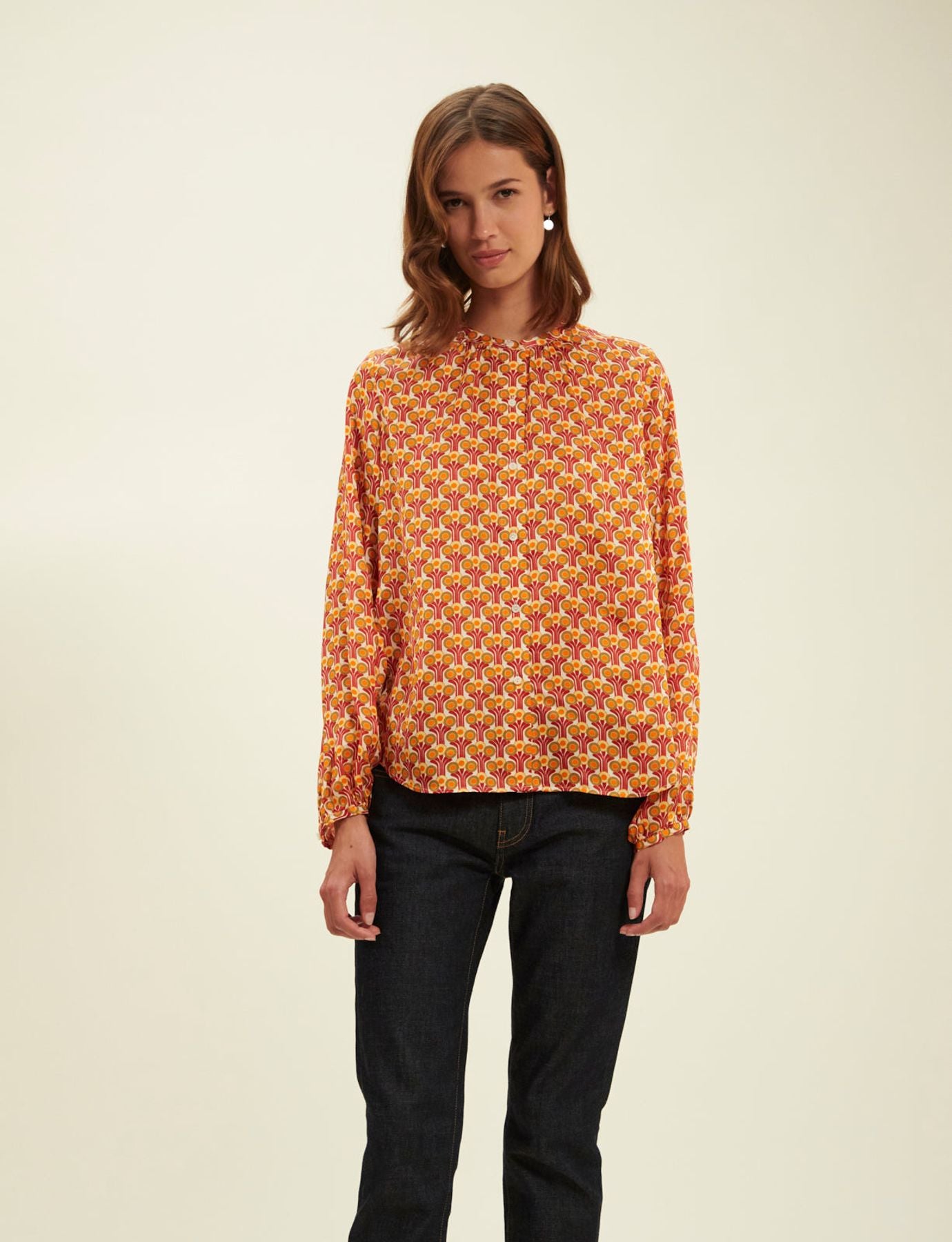 Blouse Joséphine Red Fountain